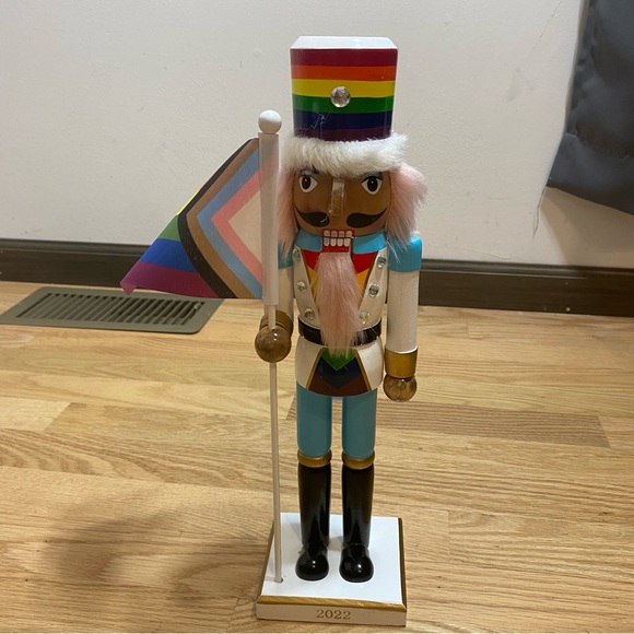 Target | Holiday | Rainbow Pride Christmas Nutcracker Nwt Target ...
